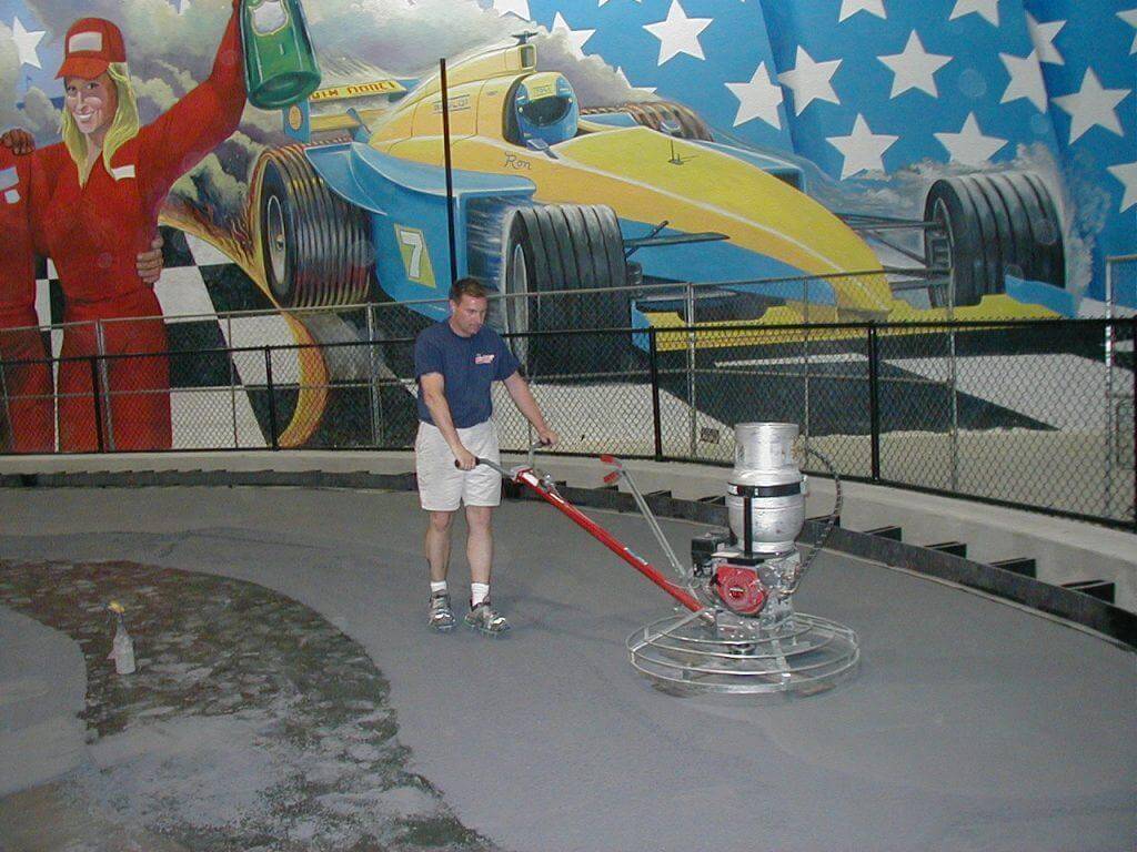 Epoxy Flooring Project for New Roc Speedway in New York